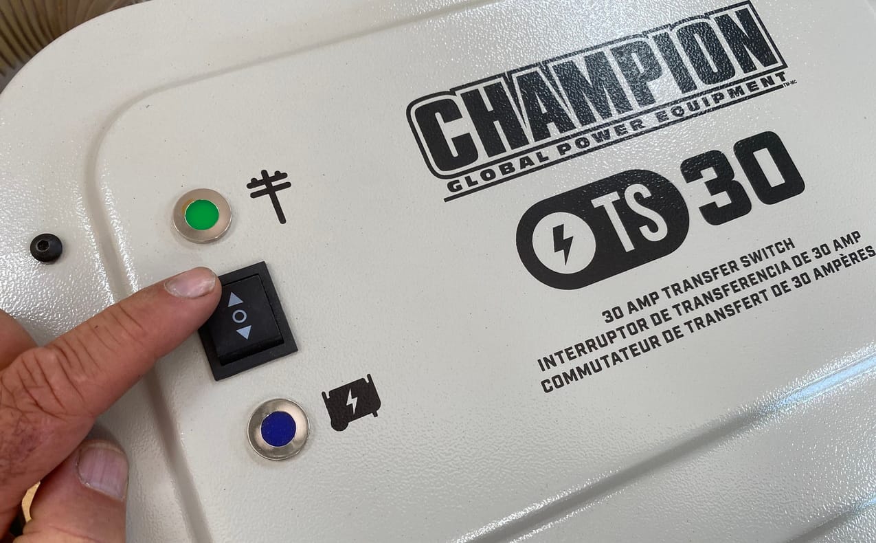 Generator options: Consider a transfer switch connecting a portable ...